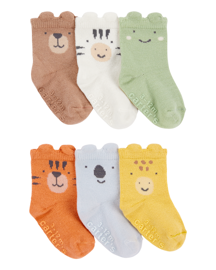 Carter's Baby 6-Pack Animal Booties – Carter's Oshkosh