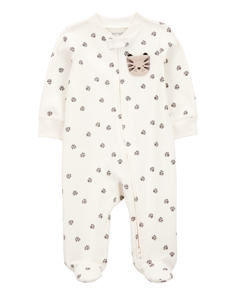 Carter's Baby Boy Tiger Print 2-Way Zip Cotton Sleeper – Carter's Oshkosh